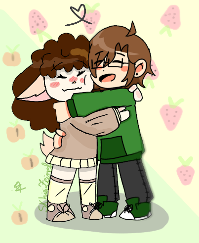 a cute collab with Yareth - ibisPaint