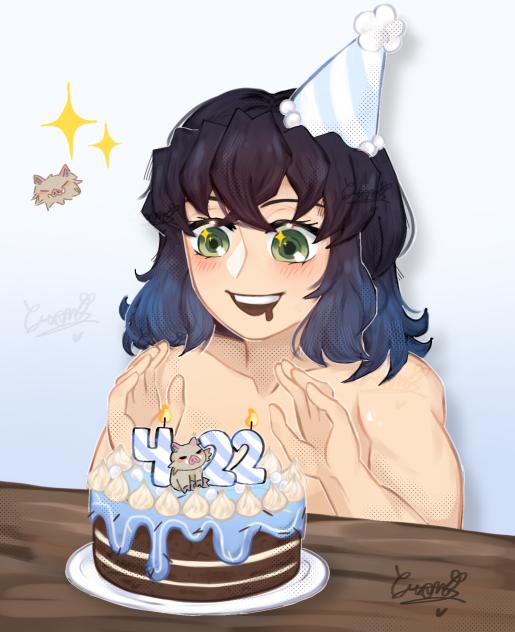 Happy Birthday Inosuke 2025 - ibisPaint