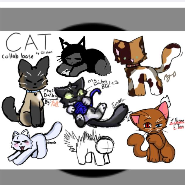 Cat Collab!!! - ibisPaint