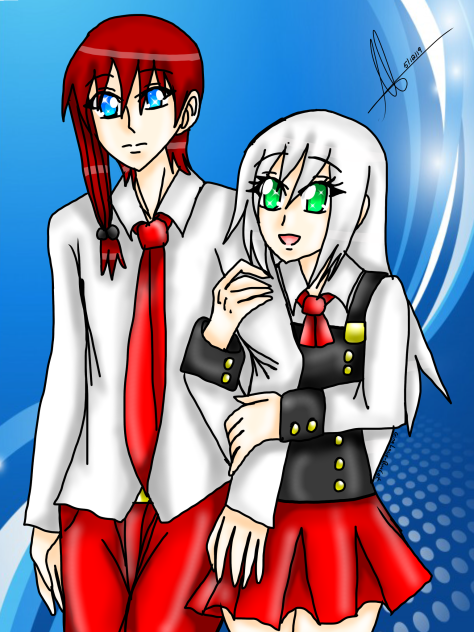 Takeshi and Ayame - ibisPaint