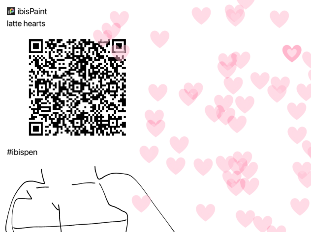 Latte hearts complete - ibisPaint