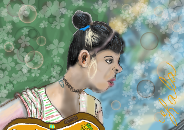 La Muchacha - ibisPaint