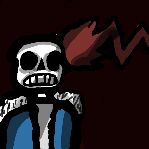 Sans scared - ibisPaint