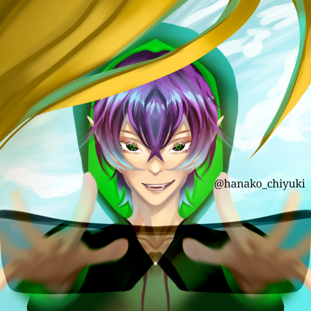 creeper humanized speedpaint art - ibisPaint