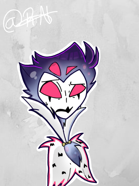 Stolas sticker Helluva Boss - ibisPaint