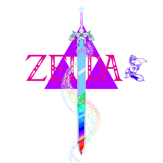 Master Sword - Zelda. Example - ibisPaint