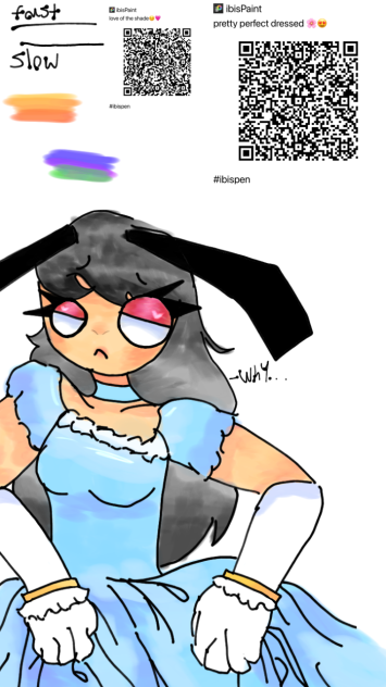 Dresses anyone 😏 - ibisPaint