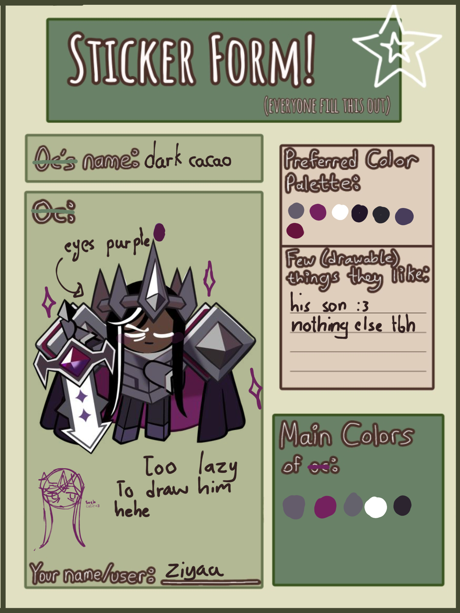 sticker form! - ibisPaint