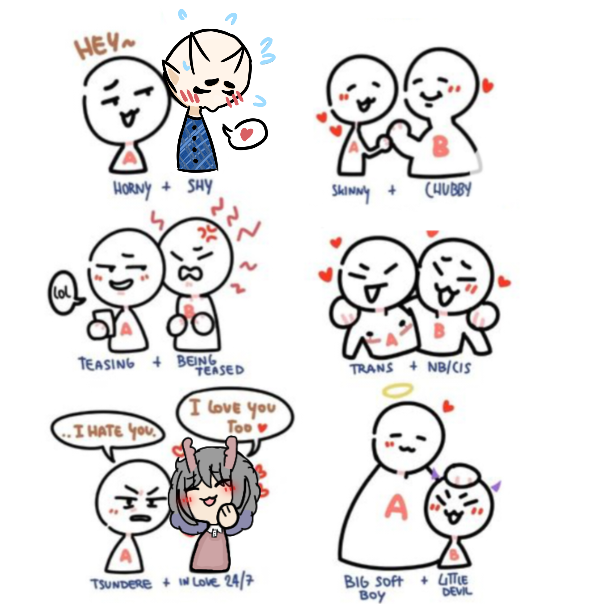 Couple Type Collab - ibisPaint