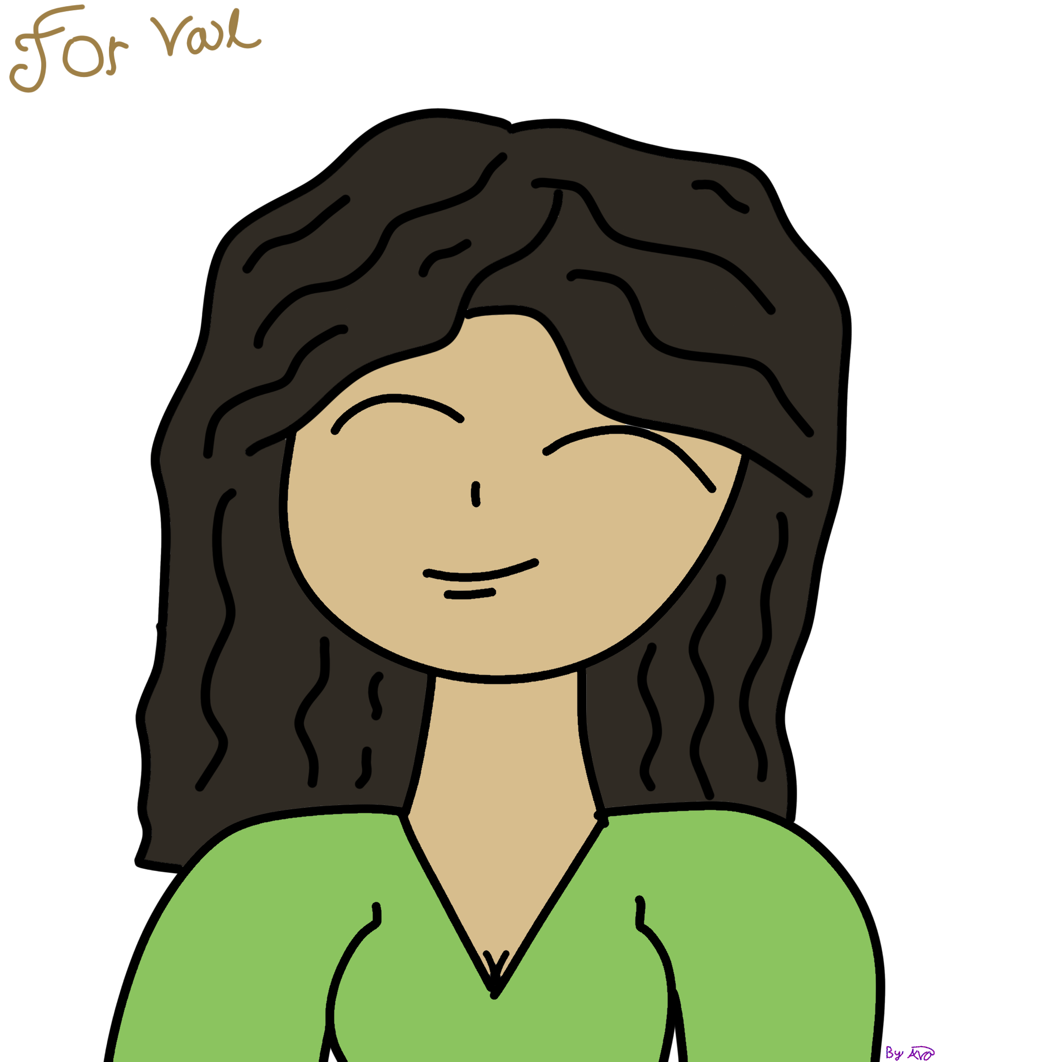 Random drawing of Val - ibisPaint