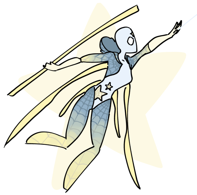 Starry spider - ibisPaint