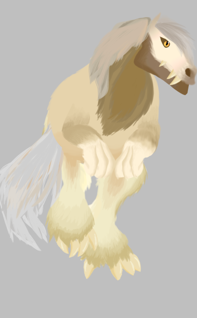 Horse Raptor Thing - ibisPaint