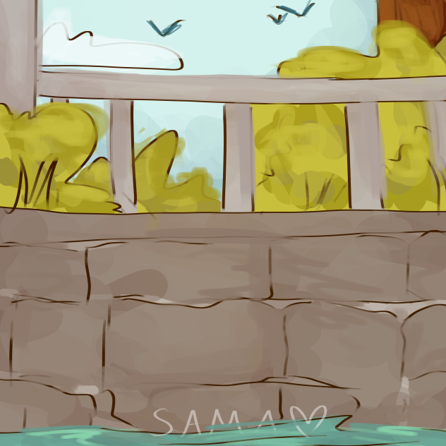 I haven’t drawn bgs in a while huh - ibisPaint