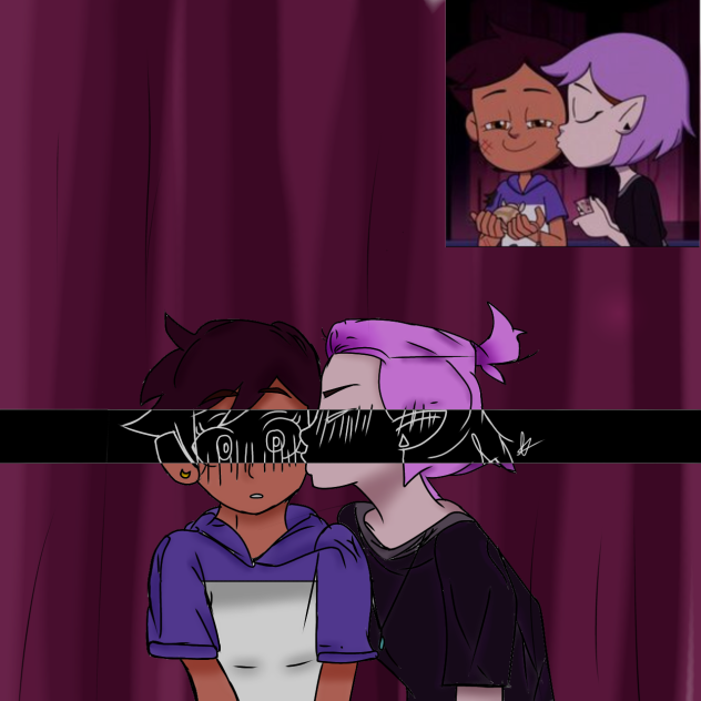 Luz and Amity - ibisPaint