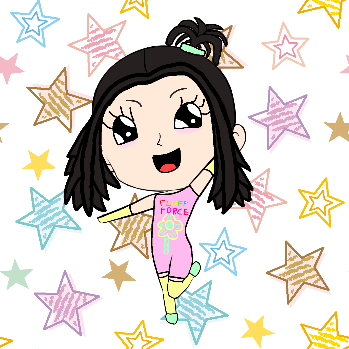 Fluff Force person - ibisPaint