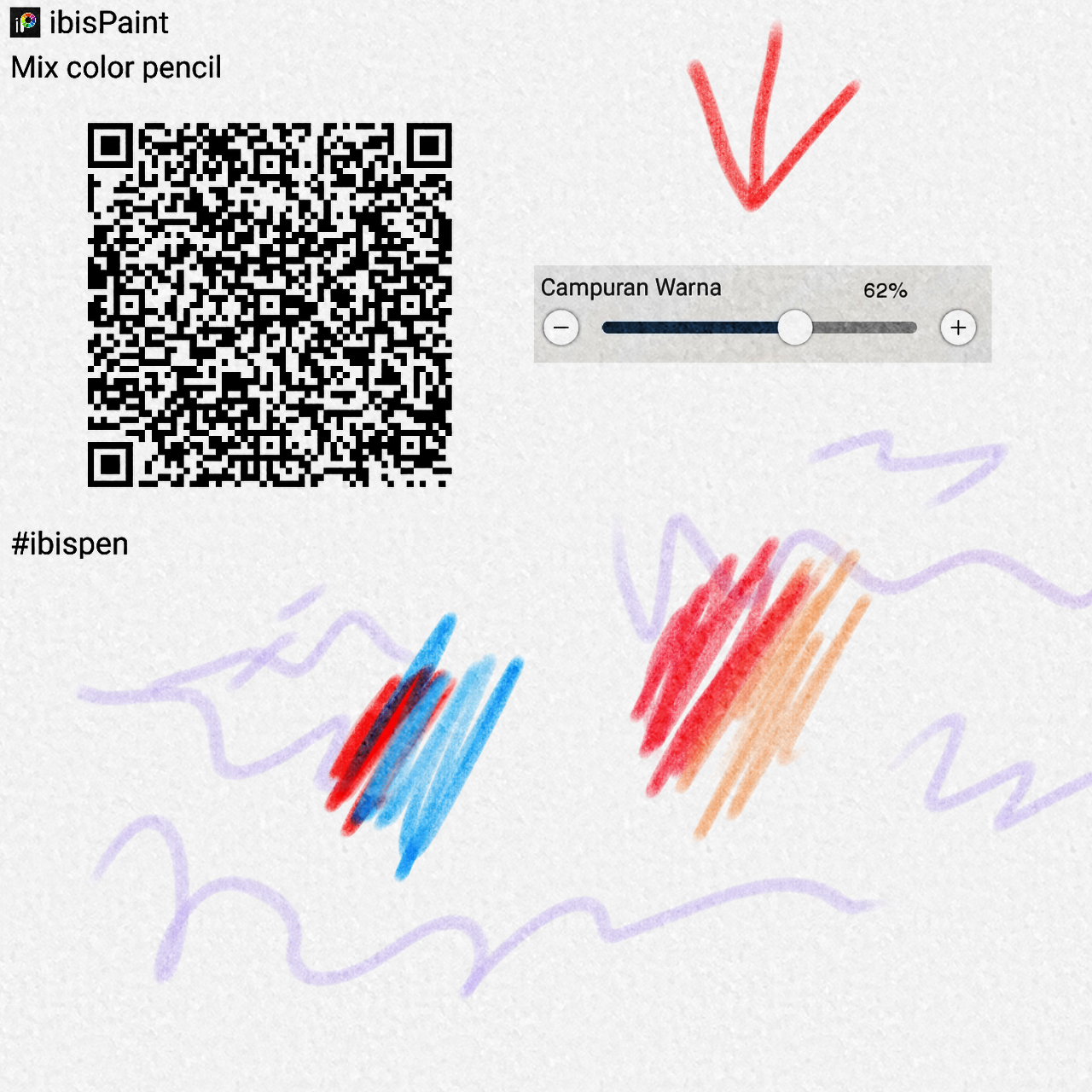mix color pencil - ibisPaint