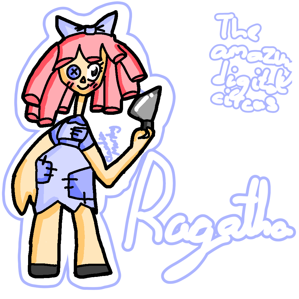 Ragatha holding knife - ibisPaint