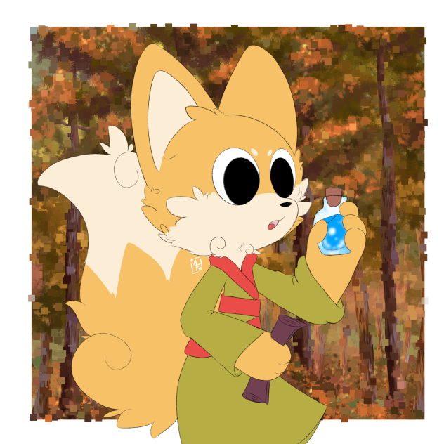 Potion Fox - ibisPaint