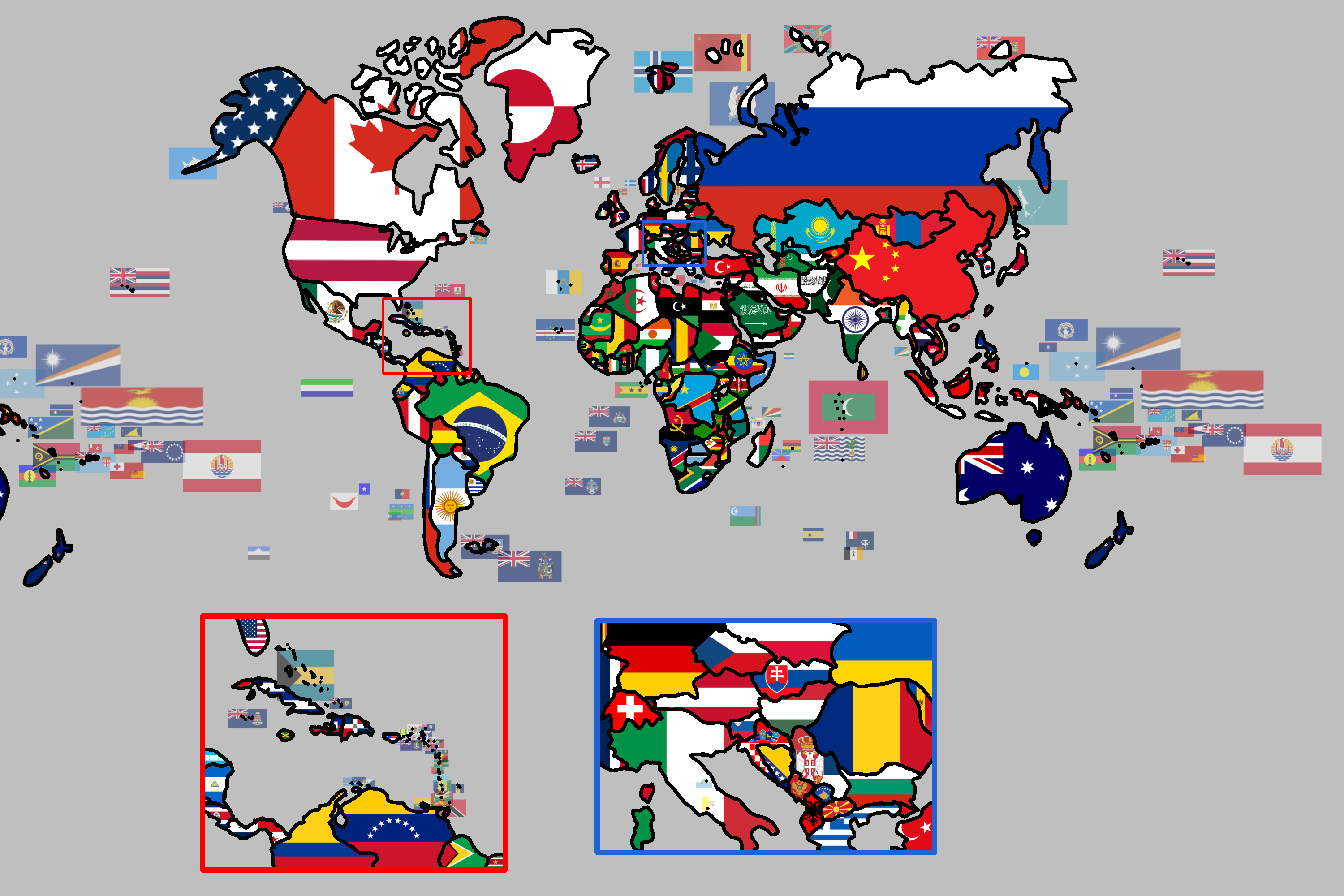 world map - ibisPaint