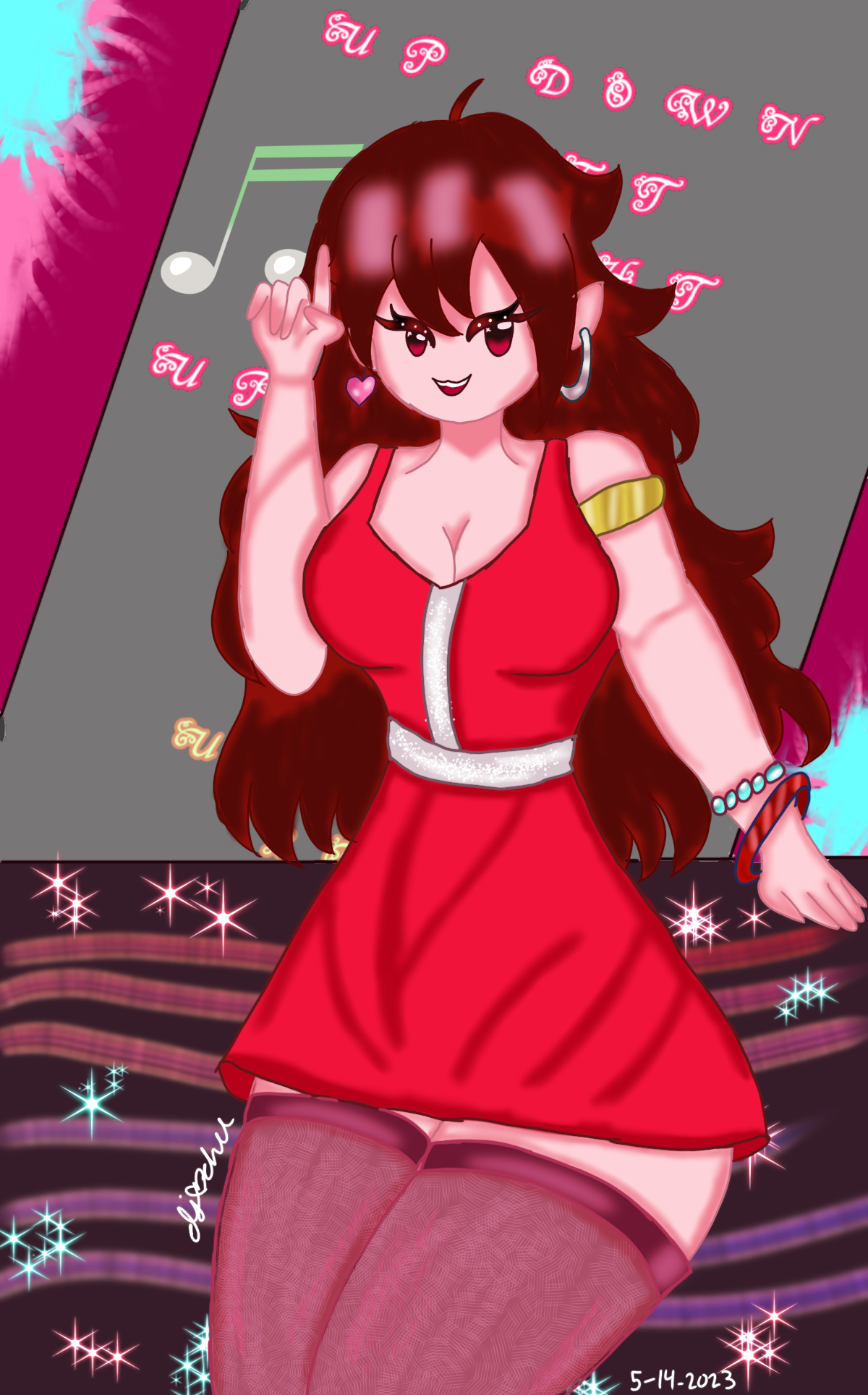 Girlfriend FNF - ibisPaint