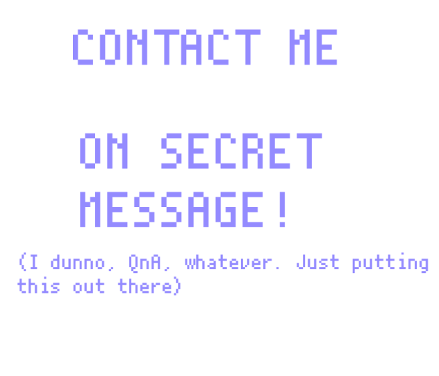 Contact me on secret message! - ibisPaint