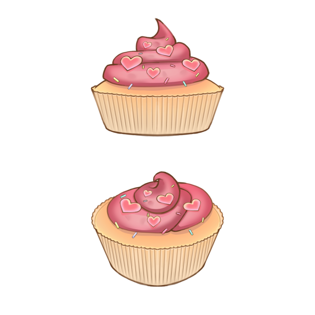 sugar cupcake - ibisPaint