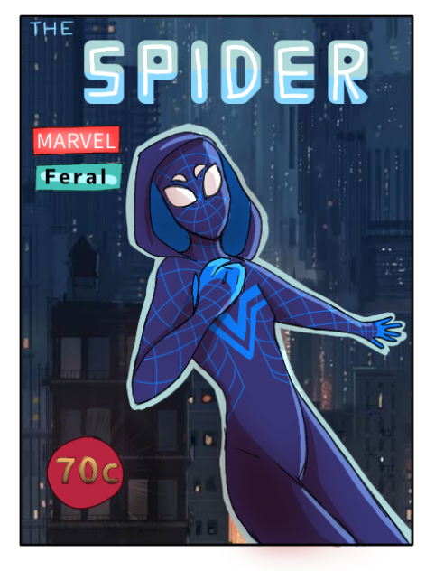 spider comiccc - ibisPaint