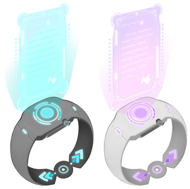 Cyber Hologram Watches - ibisPaint