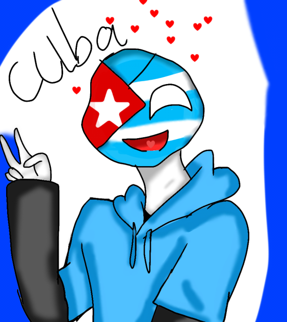 Countryhuman CUBA ( speedpaint ) - ibisPaint