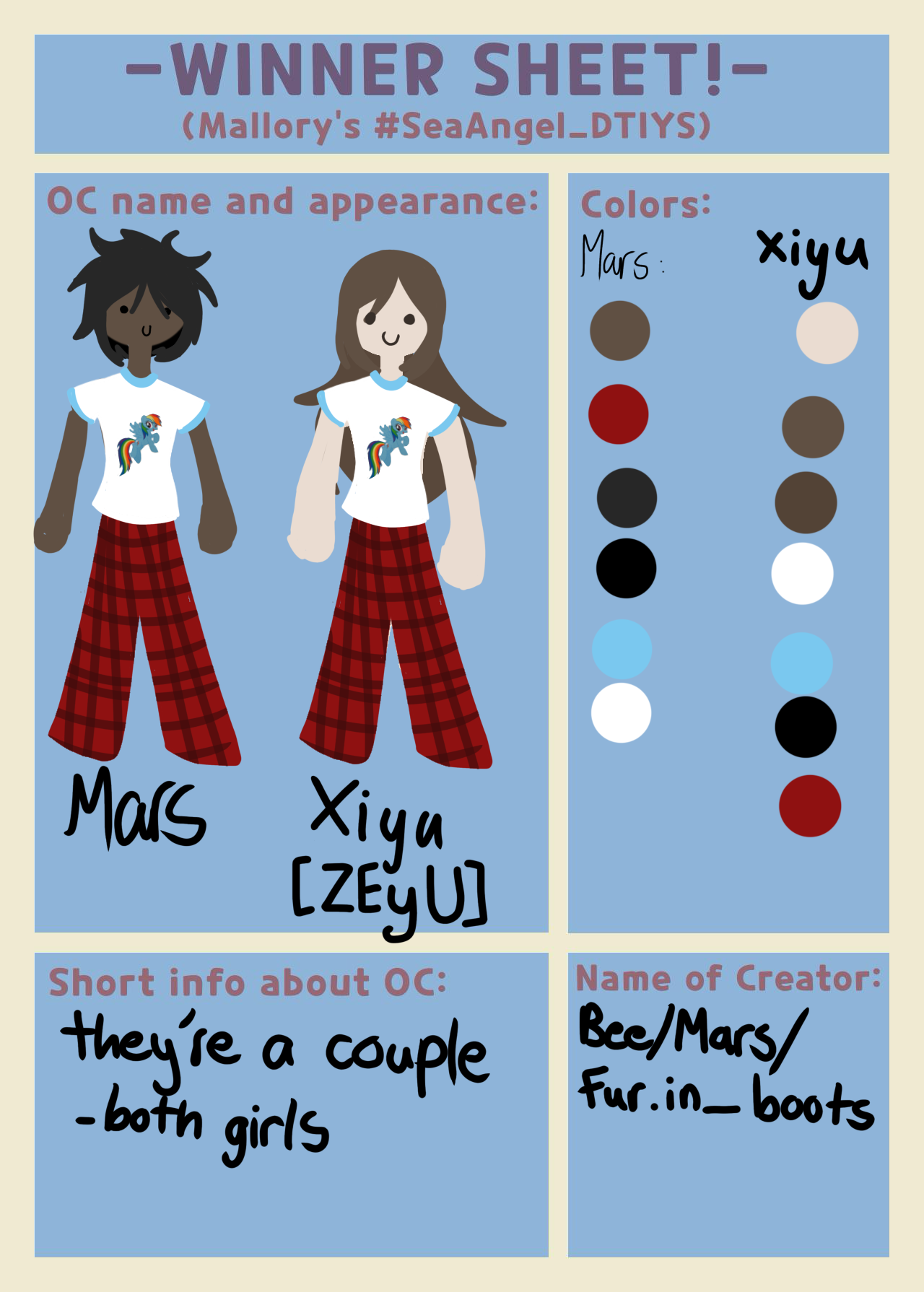 Winner sheet! - ibisPaint