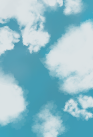 cloudy sky - ibisPaint