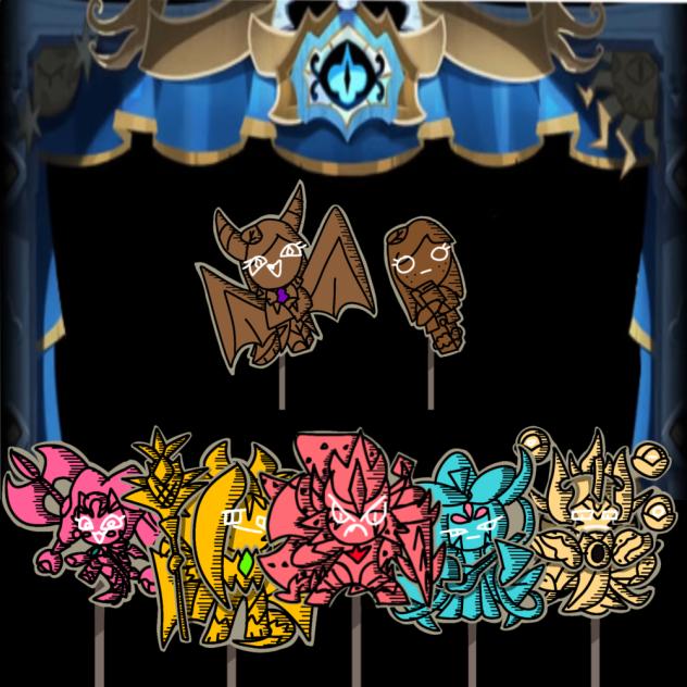 Dragon Cookies in SMC Puppet Style - ibisPaint