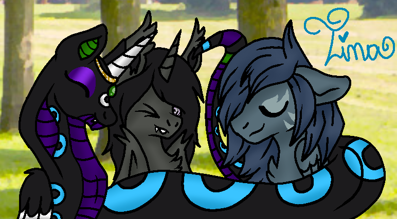 Diamantina com amigos - ibisPaint