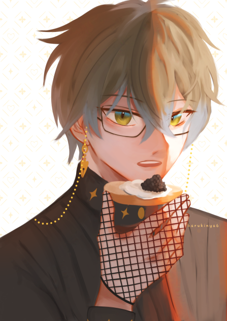 kuya ike and his caviar toast - ibisPaint