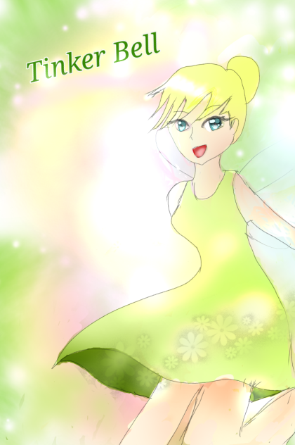 ティンカーベル ／Tinker Bell - ibisPaint