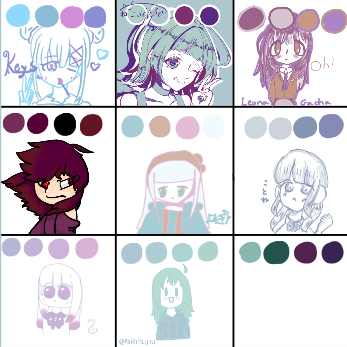 Collab color u3u - ibisPaint