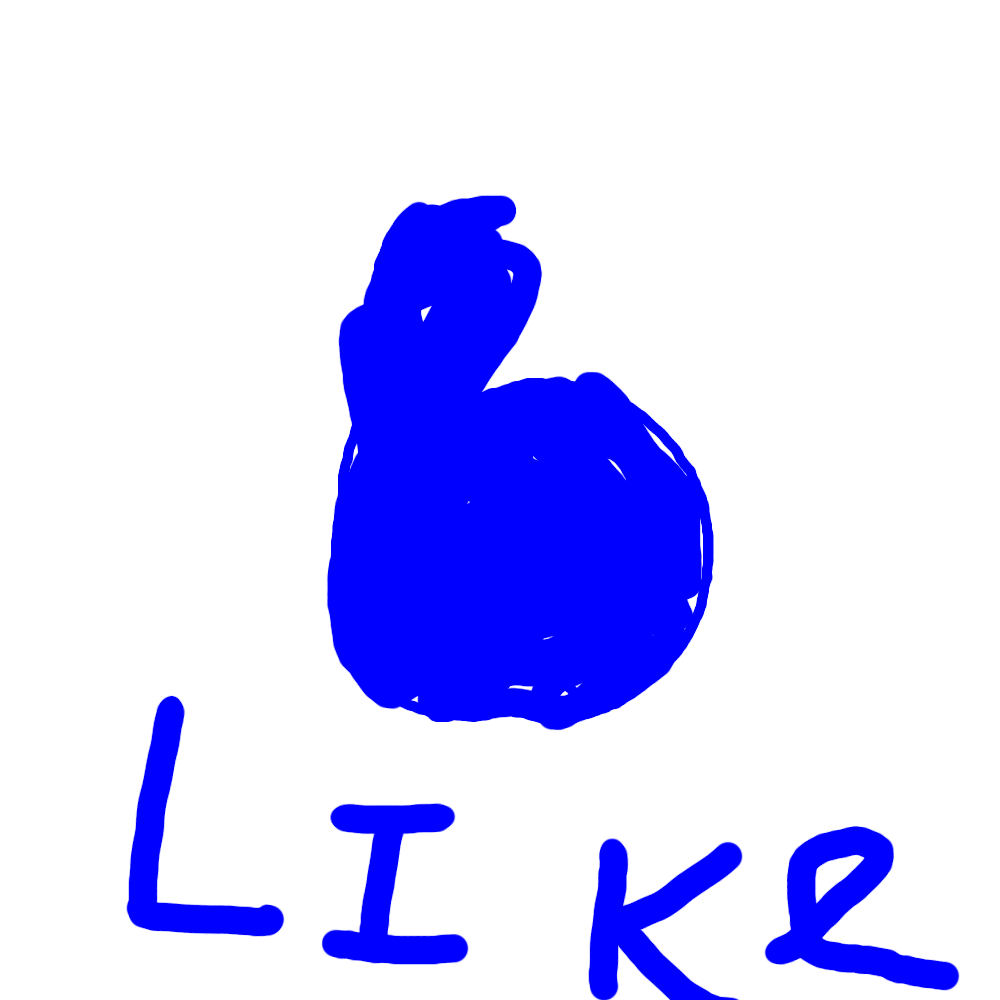 pousse bleu (like) - ibisPaint