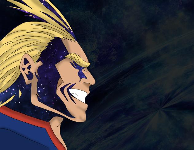 All Might Star shadow - ibisPaint