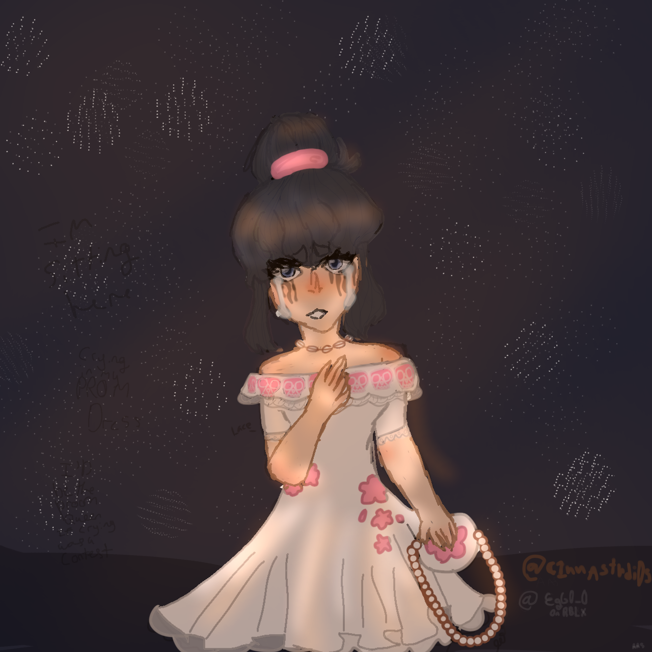 pov you see Mari on the runway after - ibisPaint