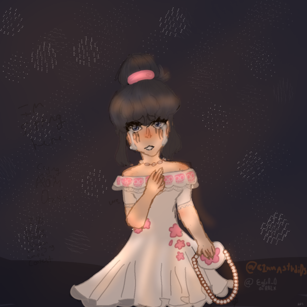 pov you see Mari on the runway after - ibisPaint