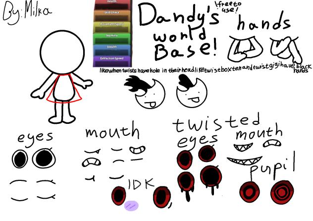 Dandy's world base!(for your OC!) - ibisPaint