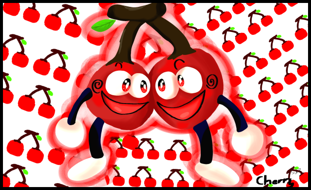 Cherry 🍒 shovelware brain game - ibisPaint