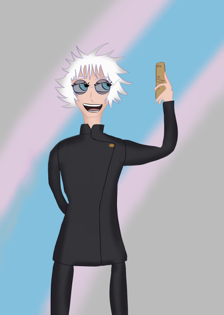 Silly goose Gojo 🪿 - ibisPaint