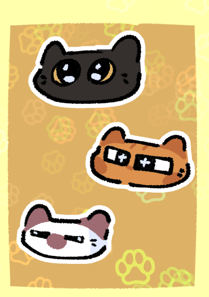 cat's (random sticker) - ibisPaint