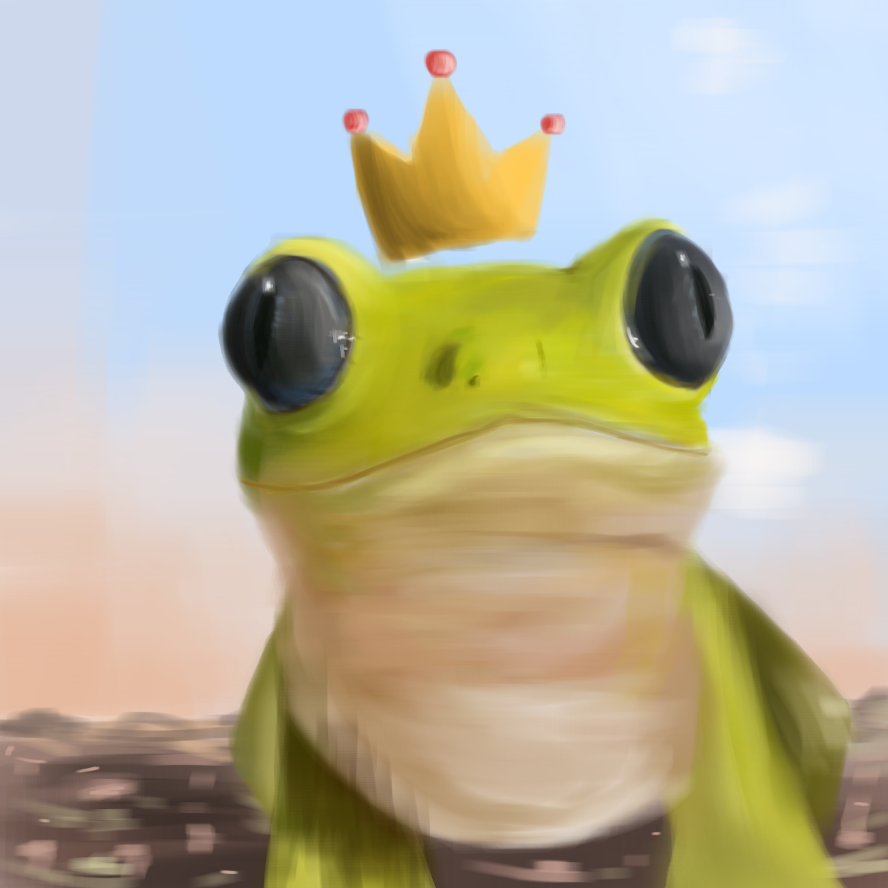 Prince Frog - ibisPaint