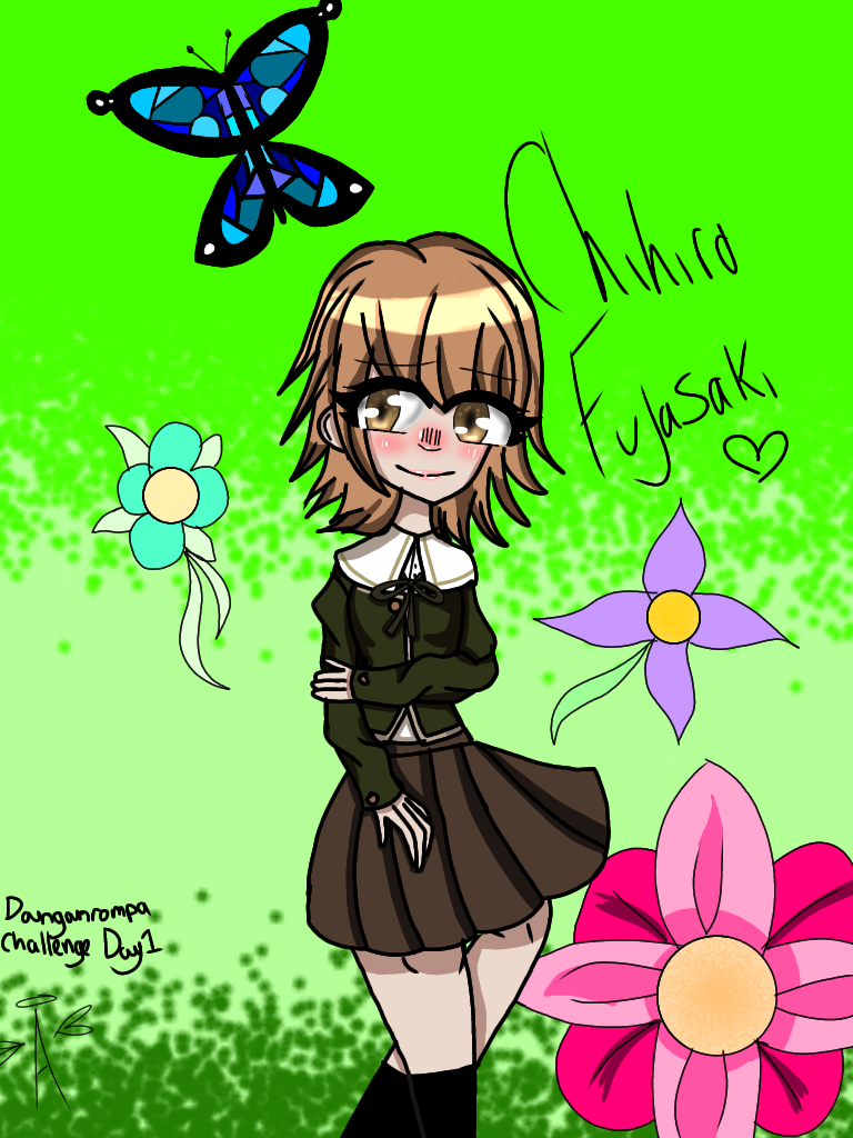 Chihiro Fujasaki Day 1 - ibisPaint