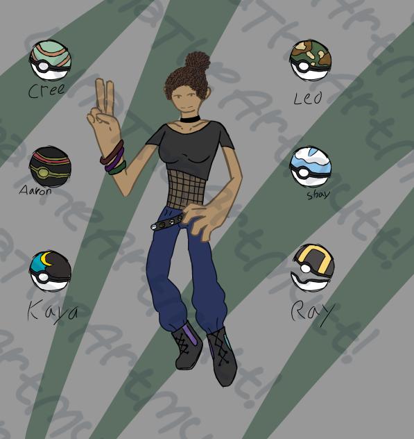 Pokémon Team role call! Trainer!!! - ibisPaint