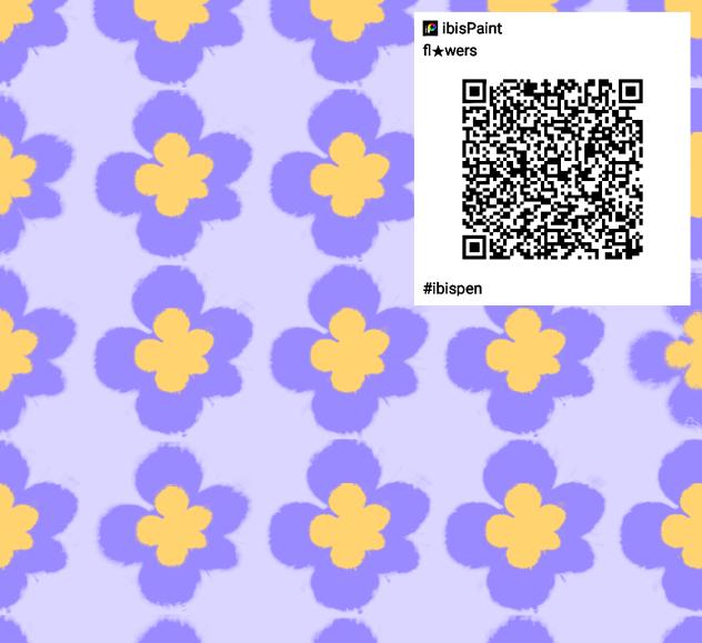 Quick flowers brush!! - ibisPaint