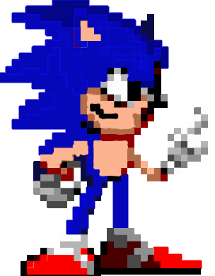 vs normal SONIC THE Hedgehog - ibisPaint