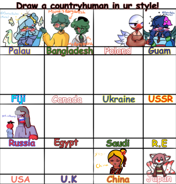 Country human china - ibisPaint